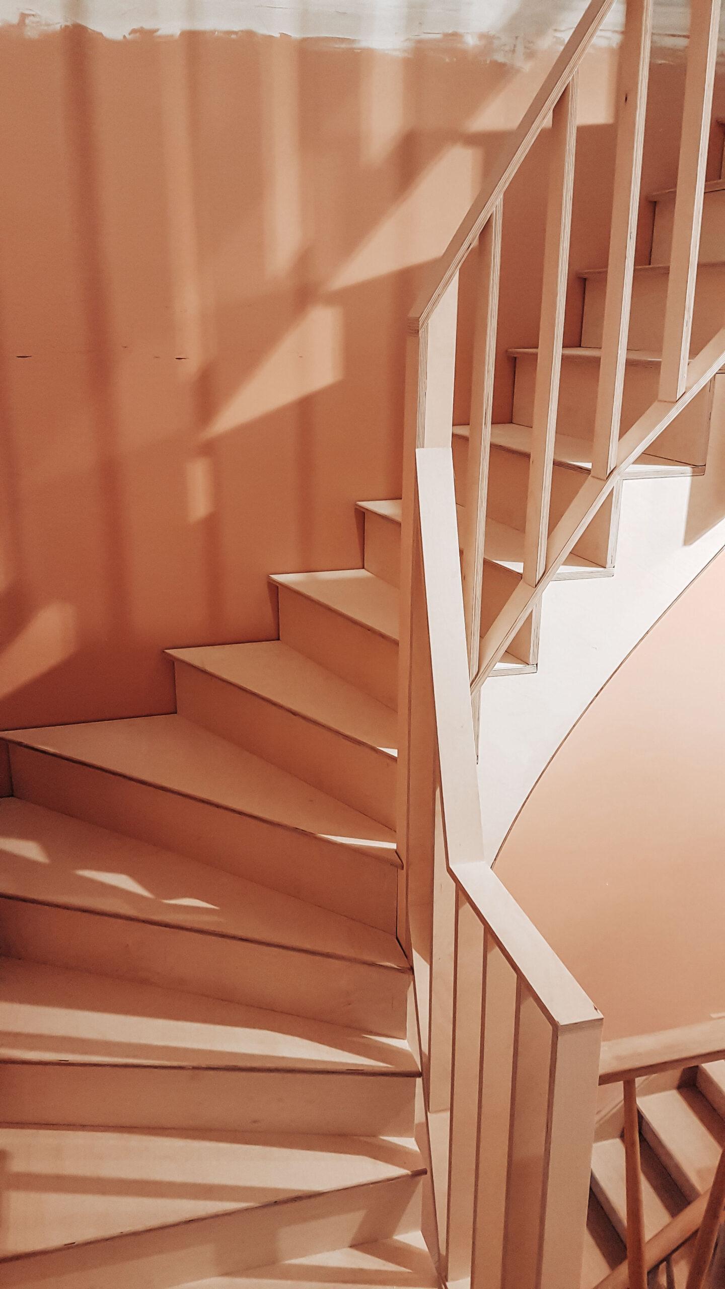 Escalier multiplexe bouleau